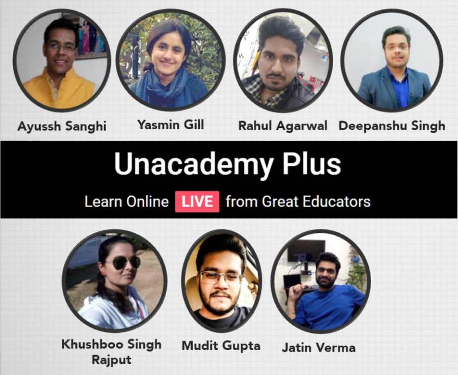 Unacademy-PLUS: Live Lectures by Top-Educators for UPSC with Class-Notes